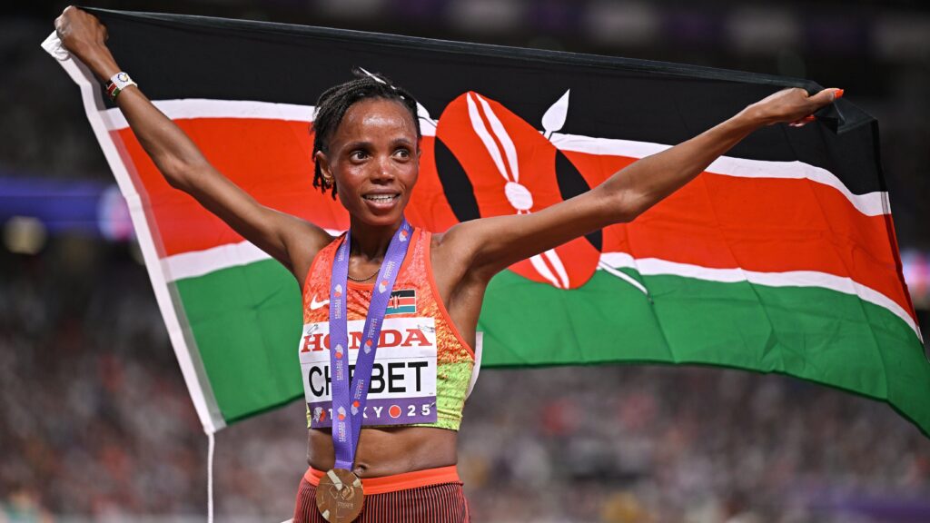 Beatrice Chebet Wins First World Title in 10,000m as Kenyan Star Eyes Historic Double Against ...